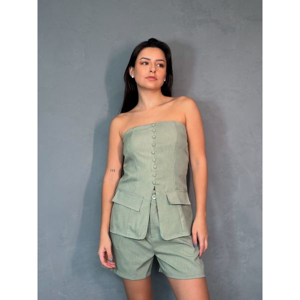 Conjunto Alfaiataria Eva Verde | FORMOSA