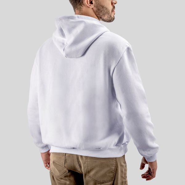 Modelo De Moletom Branco Liso Moletom Liso Abrigo Blusa De Frio Com