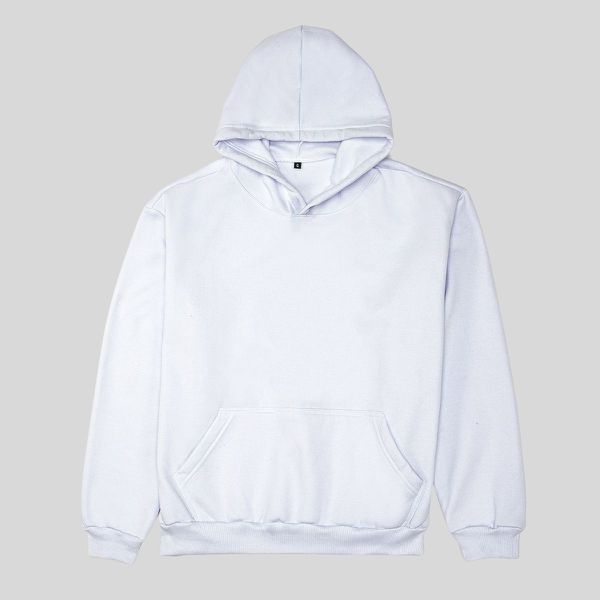 Modelo De Moletom Branco Liso Moletom Liso Abrigo Blusa De Frio Com