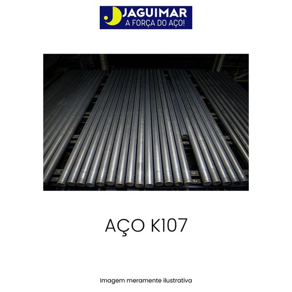 AÇO K107 TREFILADO REDONDO 2" (50,80 MM) | JAGUIMAR AÇOS E METAIS