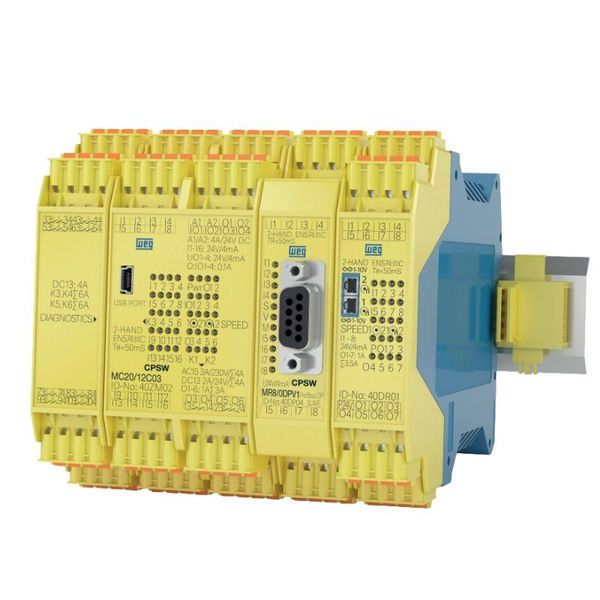 Controlador Logico Monitor Velocidade CPSW-MV10/7 WEG | Comercial Salla