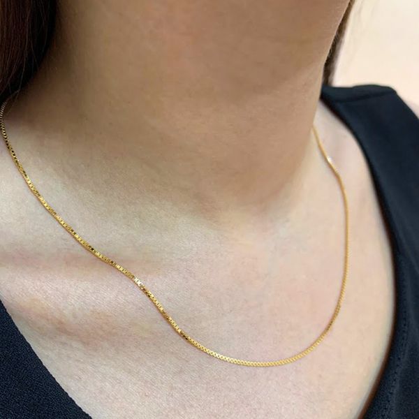 Corrente Veneziana de Ouro 18K | Micheletti Joias