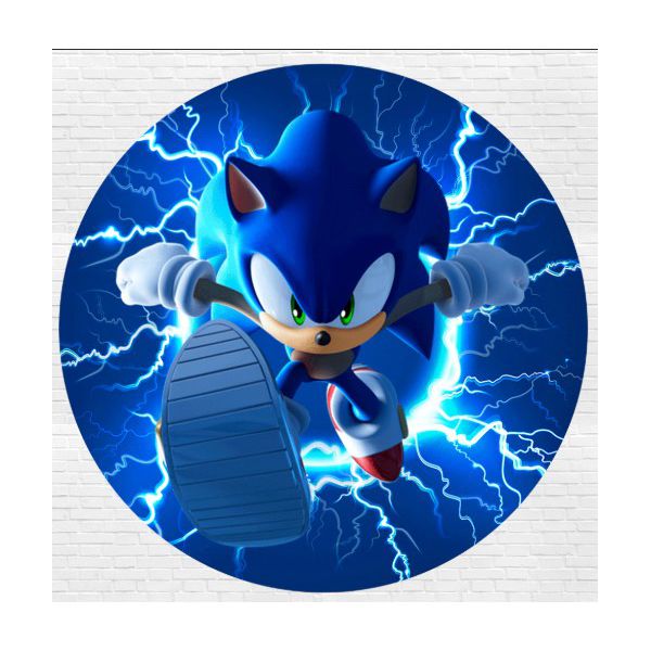 Capa Painel Sublimado - Sonic | PAINELPR
