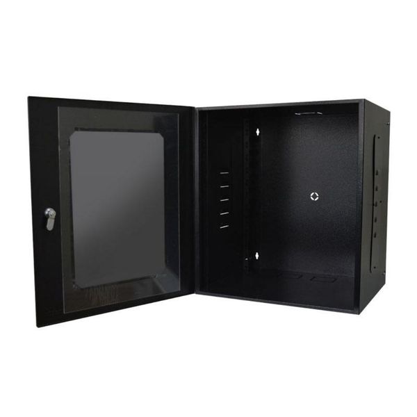 Mini Rack 19" 12U X 570mm Porta Acrílica Max Eletron Preto | Monitoriza ...