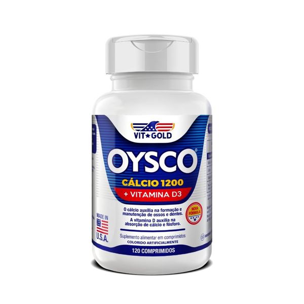 Oysco Cálcio 1200 mg + Vitamina D3 150 comprimidos | Vitgold