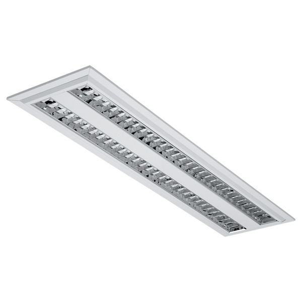 LUMIN RIA EMBUTIR 2 X 28 54W COM ALUM NIO ESPELHADO DE 500 T5 BA