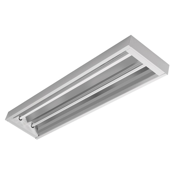 LUMIN RIA SOBREPOR 2 X 28 54W T5 SEM ALETA REFLETORA BA El trica
