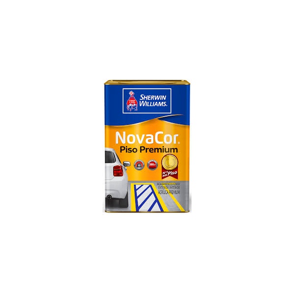 Tinta Acrílica Fosco Premium (Escolha Cor) 18L Novacor Piso - Sherwin ...