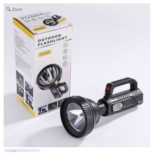 Lanterna USB Recarregável Holofote LED Portátil Super Brilhante | DANDARO