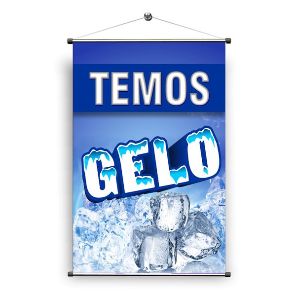 Banner temos gelo | KREATIVEADESIVOS