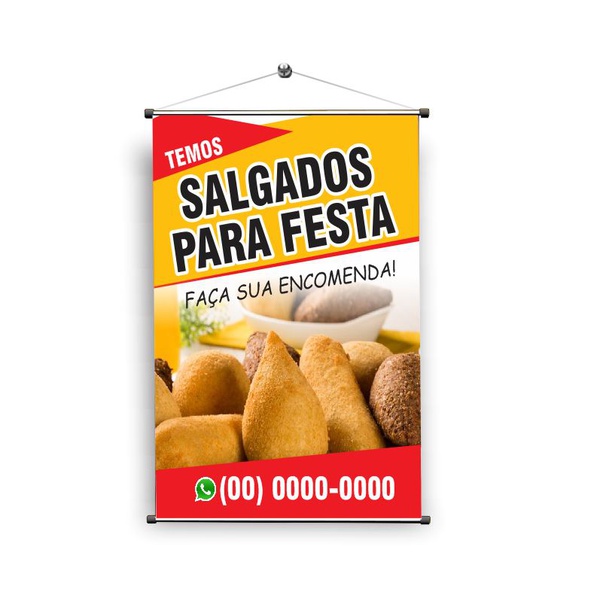 Banner Salgado | KREATIVEADESIVOS