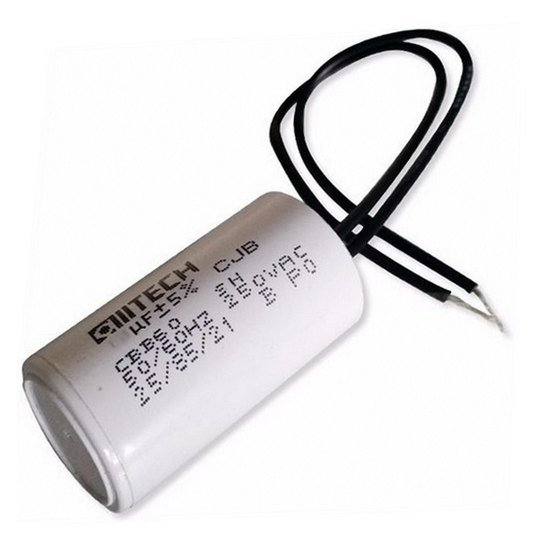 Capacitor Para Uso De Ventilador 10uf 250v 2fios | Alfa Materiais Elétricos