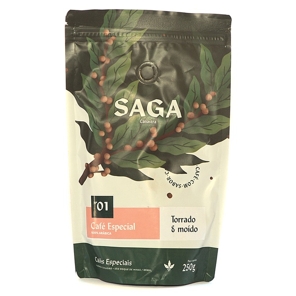 CAFÉ MOÍDO ESPECIAL SAGA 500 GRAMAS | Vim da Canastra