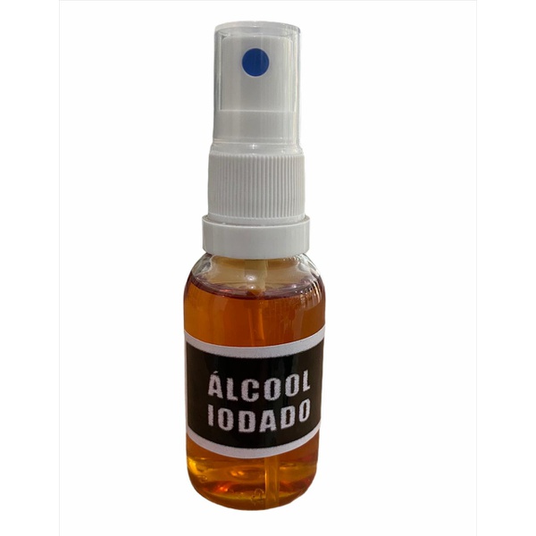 Álcool Iodado 30ml Spray para Kit | SHOPPINGMILITAR