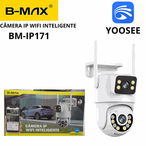 Camera DUPLA Wifi (Fixa e movel) YOOSEE | Nova Canaã
