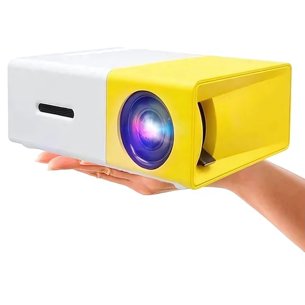 Mini Projetor Led Yg-300 Portátil Full Hd 600 Lumens Usb Hdm | Nova Canaã