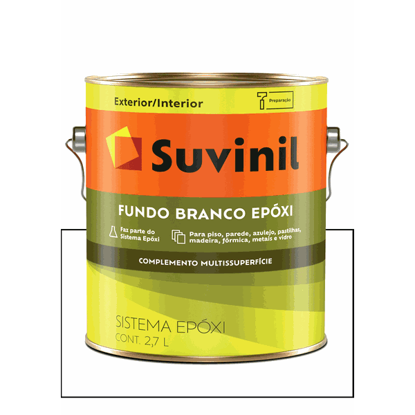SUVINIL FUNDO BRANCO EPÓXI 2,7L | Baratão das Tintas