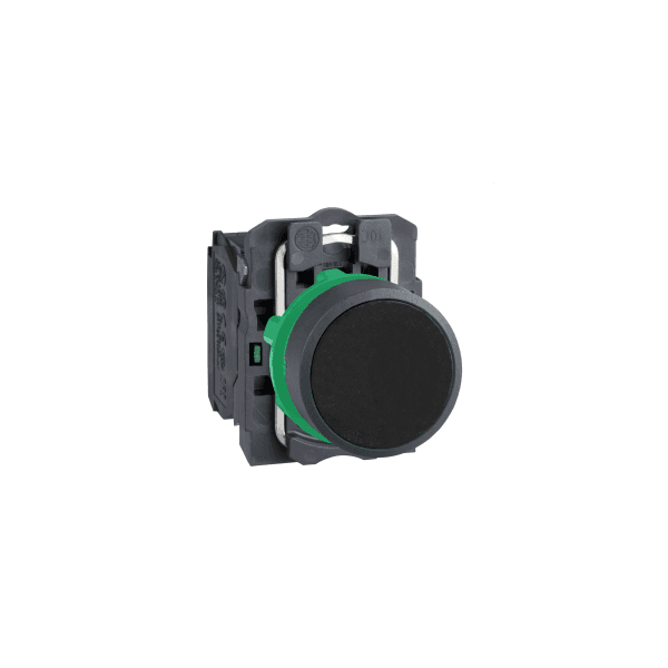 Botão 22mm Plástico Pulsador Preto 1NA XB5AA21 Schneider | Bignotto ...