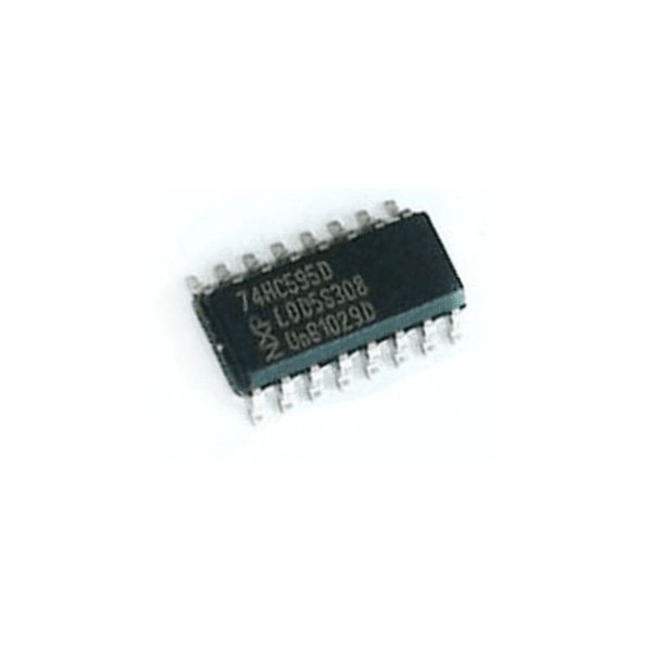 Circuito Integrado 74HC595 SMD Shift Register - COPEL ELETRONICA