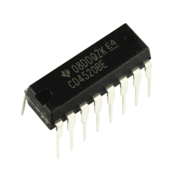 Circuito Integrado CD4520 Contador Binário Crescente - COPEL ELETRONICA