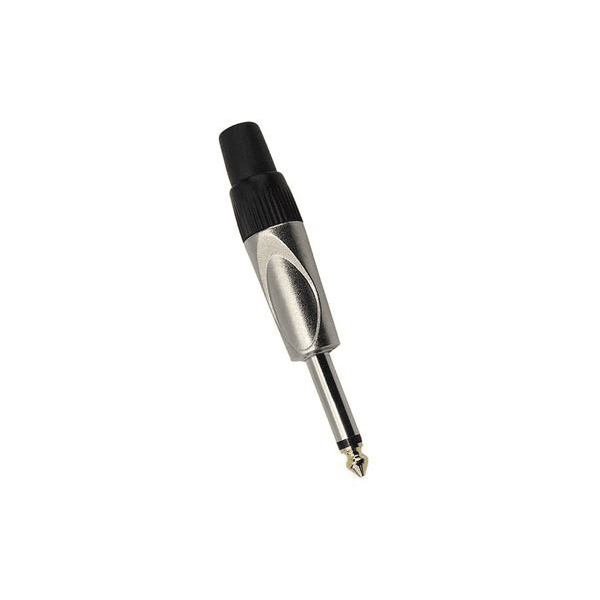 Plug P10 Mono Metálico com Ponta Ouro - COPEL ELETRONICA