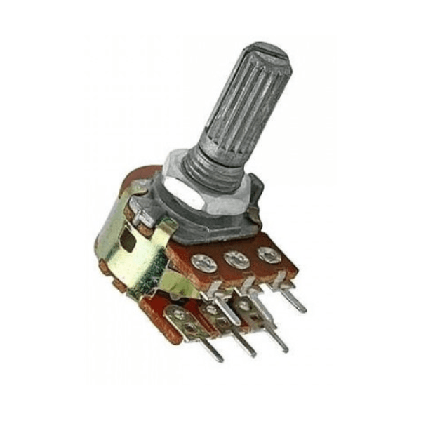 Potenciômetro 50KB Duplo Linear (50000Ω) - COPEL ELETRONICA