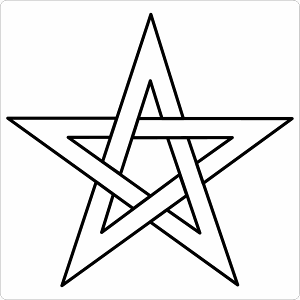 GRÁFICO PENTAGRAMA - ESTRELA DE 5 PONTAS PS PVC | LOJA TERAPEUTA ...