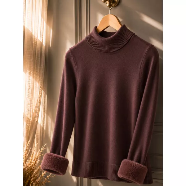 BLUSA PELUCIADA MARROM | SIMONE PETRI