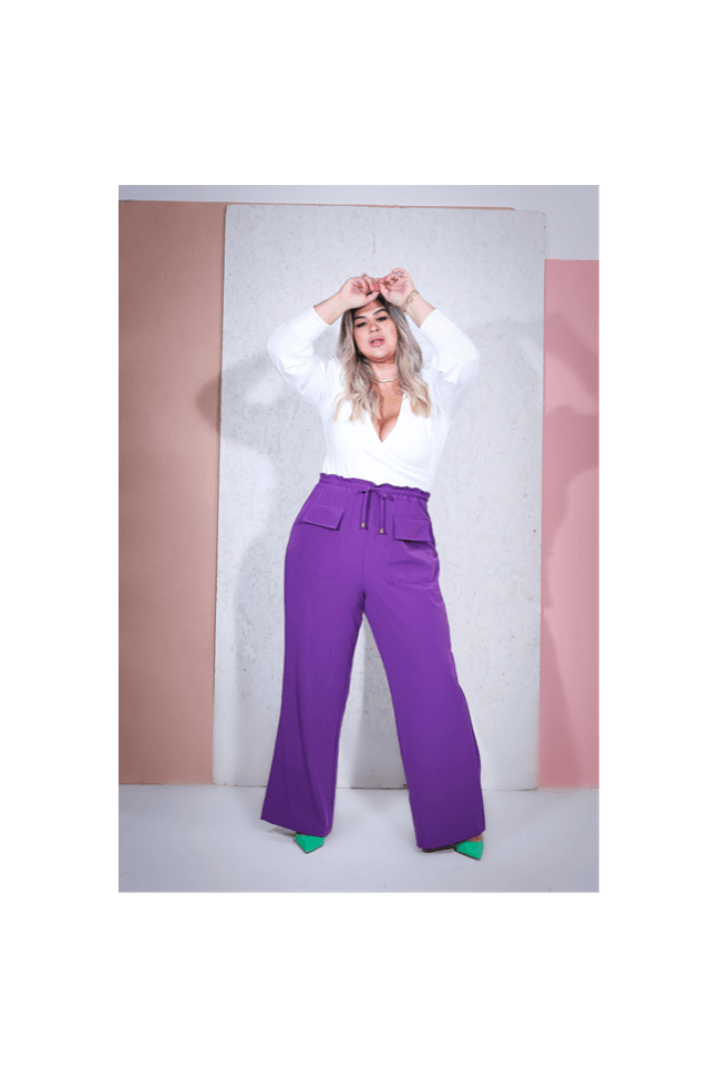 Calça Mafe Zebra | TAMTAUM PLUS SIZE FASHION