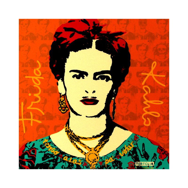 AZULEJO FRIDA KAHLO - Color - Tertúlia Produtos Literários