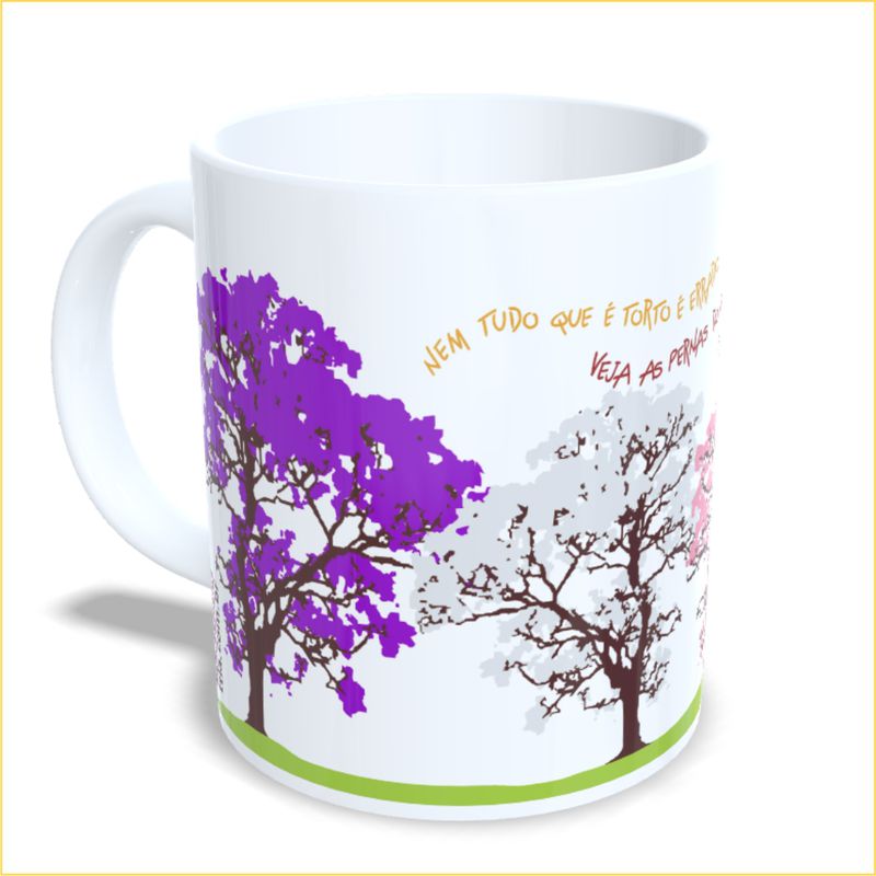 CANECA NICOLAS BEHR - Branca - Tertúlia Produtos Literários