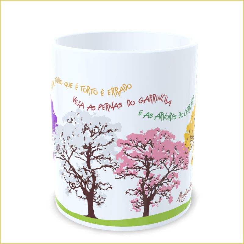 CANECA NICOLAS BEHR - Branca - Tertúlia Produtos Literários