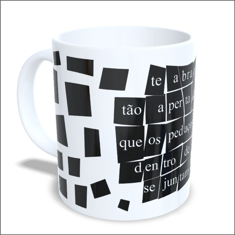 CANECA NICOLAS BEHR - Branca - Tertúlia Produtos Literários