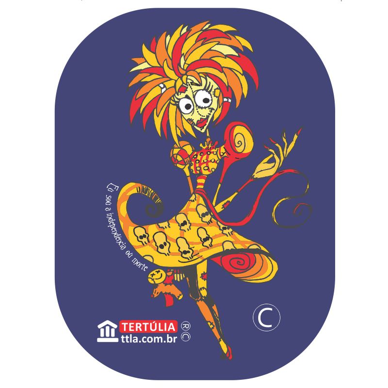 CAMISETA EMÍLIA - Marinho - O SÍTIO DE TIM BURTON - Tertúlia Produtos ...