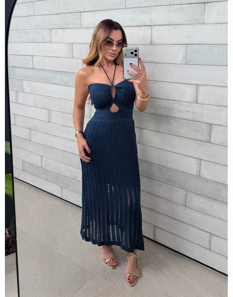 Vestido Tricot Clara Marinho | Loja La Mina