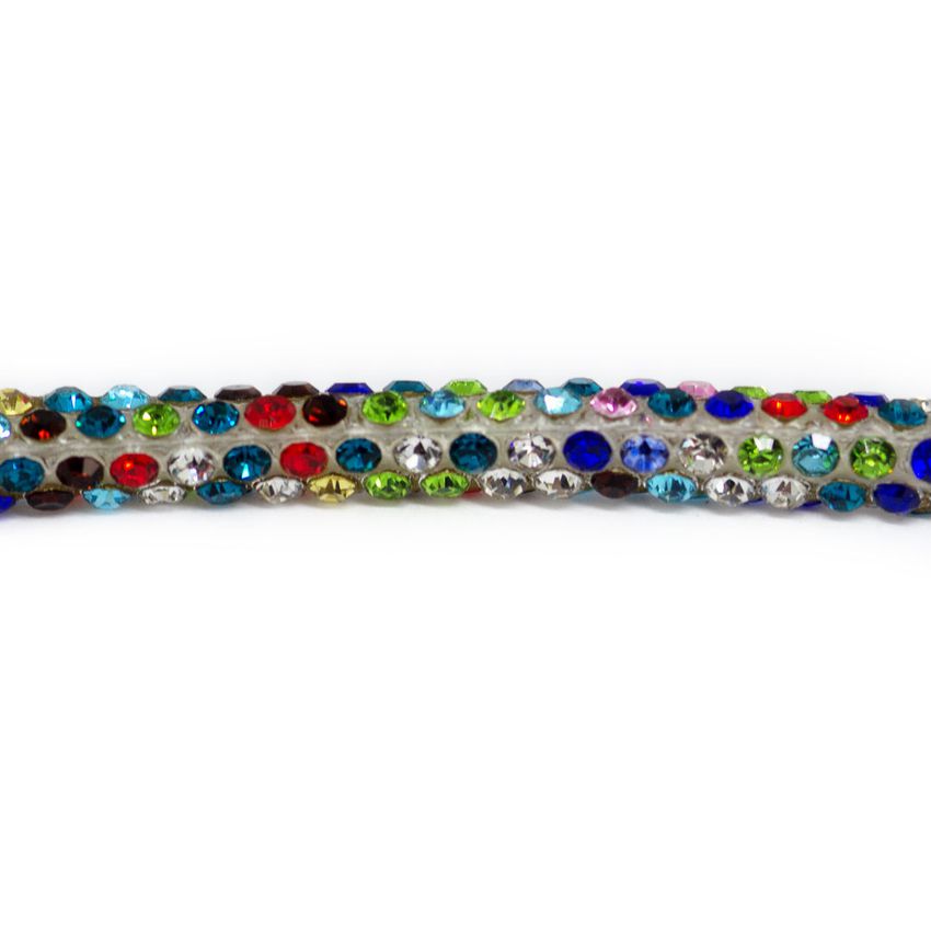 Cordão de Strass 360º - Multicolor | BM Strass