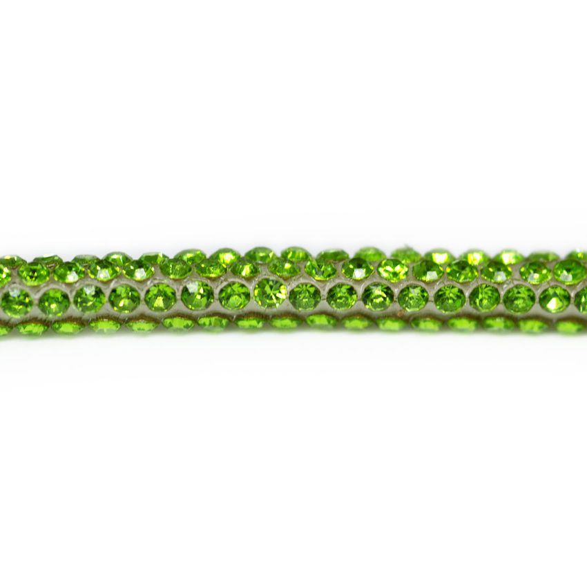 Cordão de Strass 360º - Peridot | BM Strass
