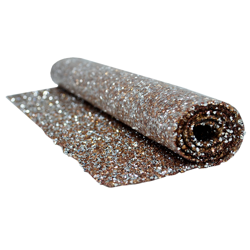 Manta De Strass Rivoli 1,20x40cm - Light Peach | BM Strass