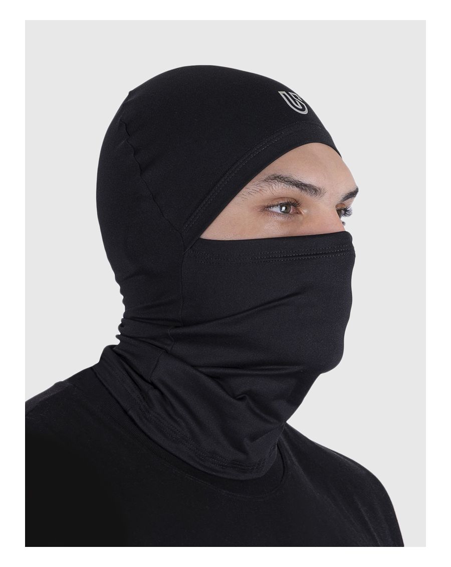 Balaclava Preto USUP Premium de Poliamida Proteção Solar UV50+ | US'UP