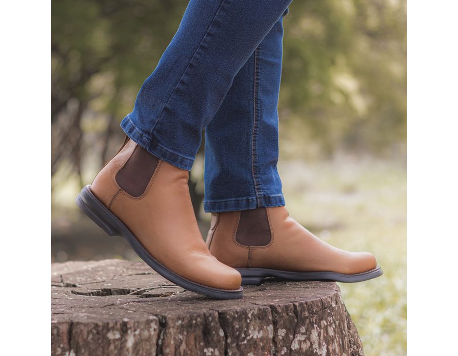 Botina Masculina Confort Country em Couro | Xucrão Boots | Botas e ...