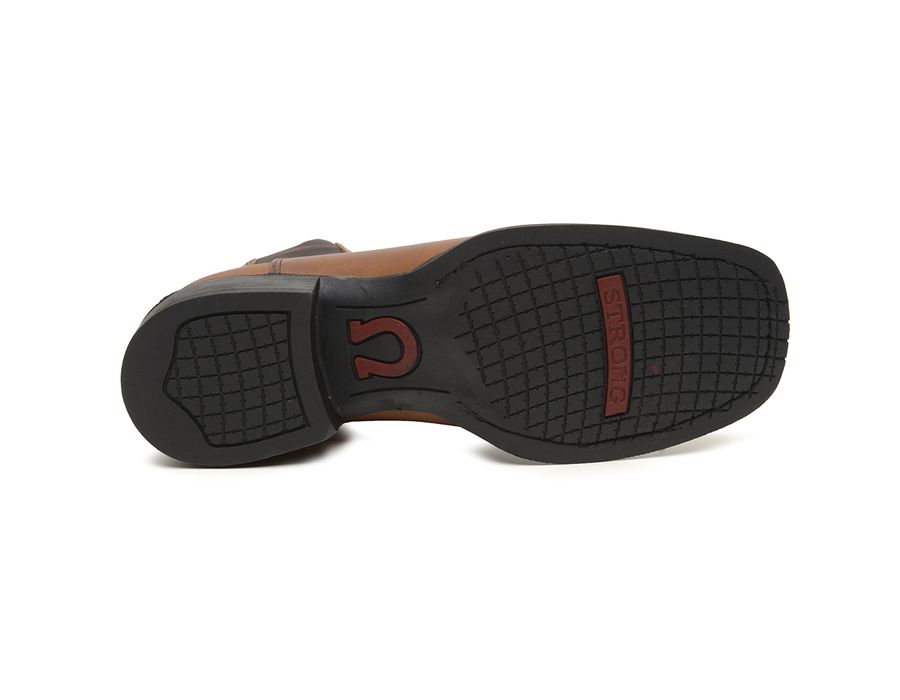 BOTA CANO CURTO STRONG BICO QUADRADO RÚSTICO CARAMELO | Xucrão Boots ...