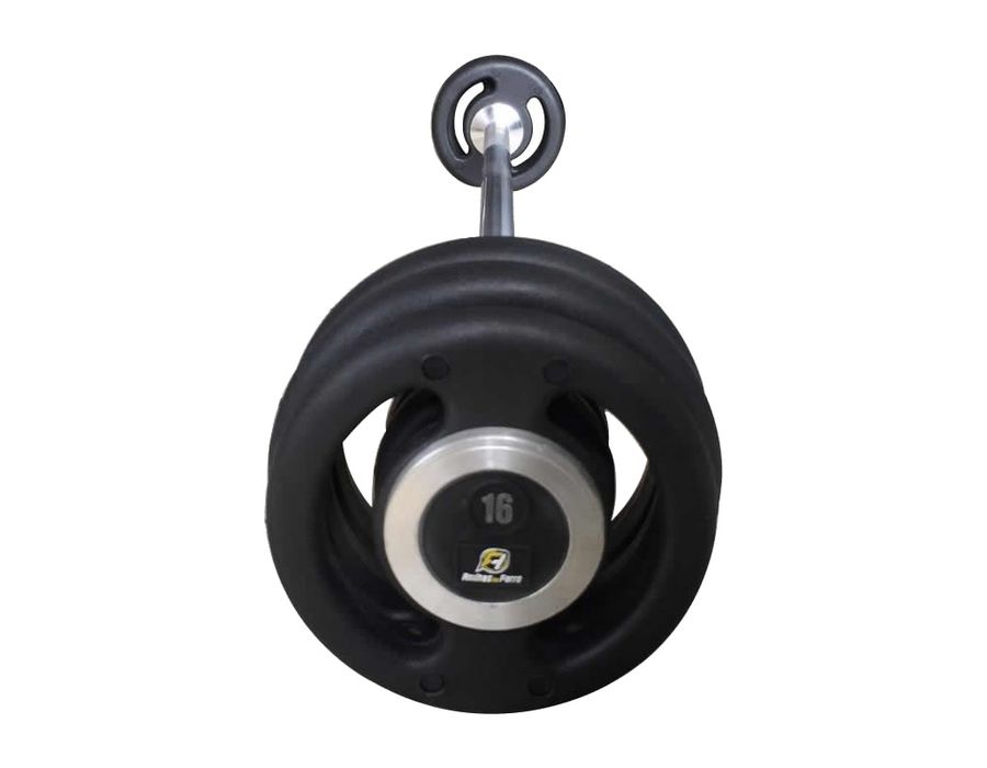 Barra de Musculação com Anilhas Injetadas | ANILHASDEFERRO