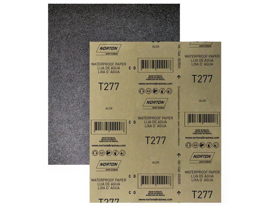 LIXA D'ÁGUA P120 231Q FOLHA 225X275MM - 3M | Arena Tintas