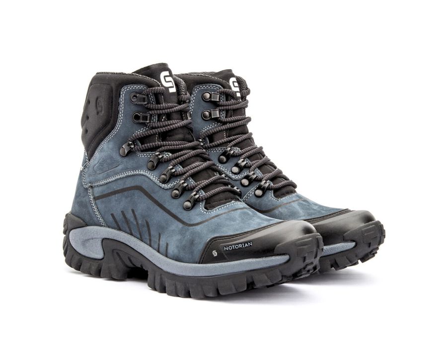 Bota Masculina Adventure Canyon em Couro Legítimo Biqueira Reforçada ...