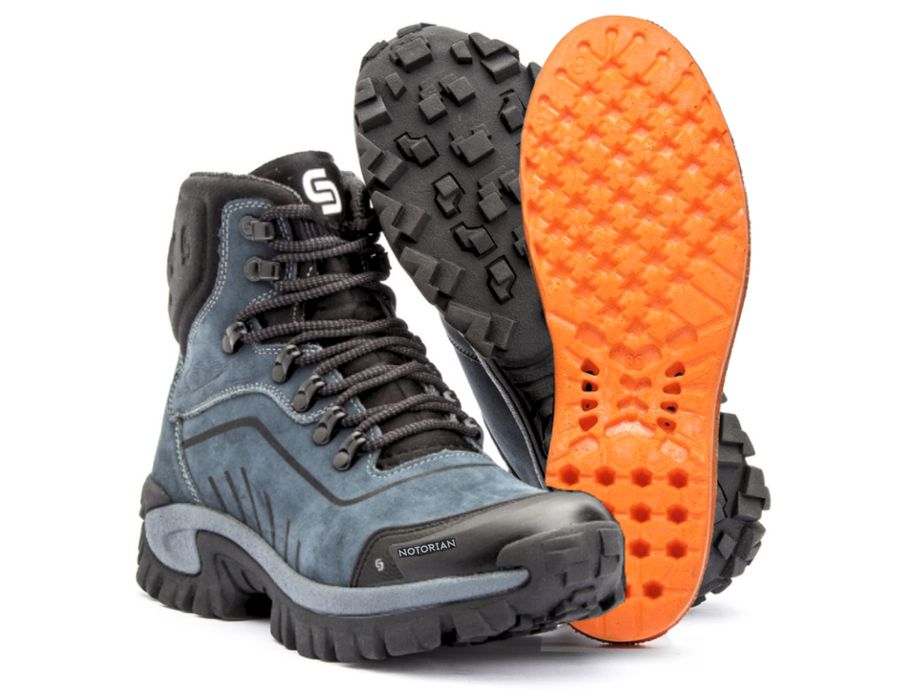 Bota Masculina Adventure Canyon em Couro Legítimo Biqueira Reforçada ...