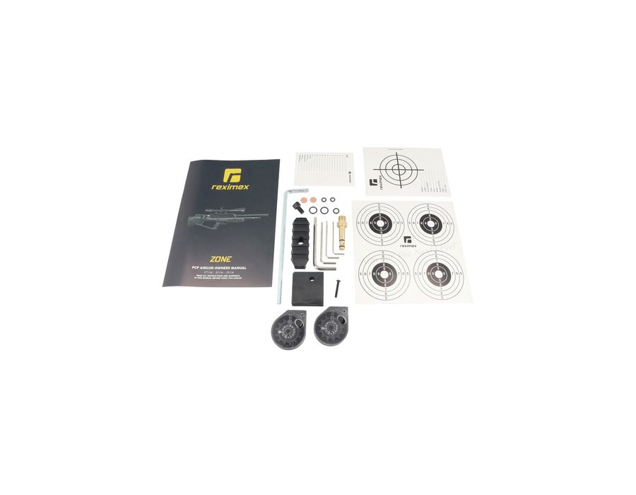 Carabina PCP Reximex Zone Black 6.35mm - Airsoft e Armas de Pressão ...