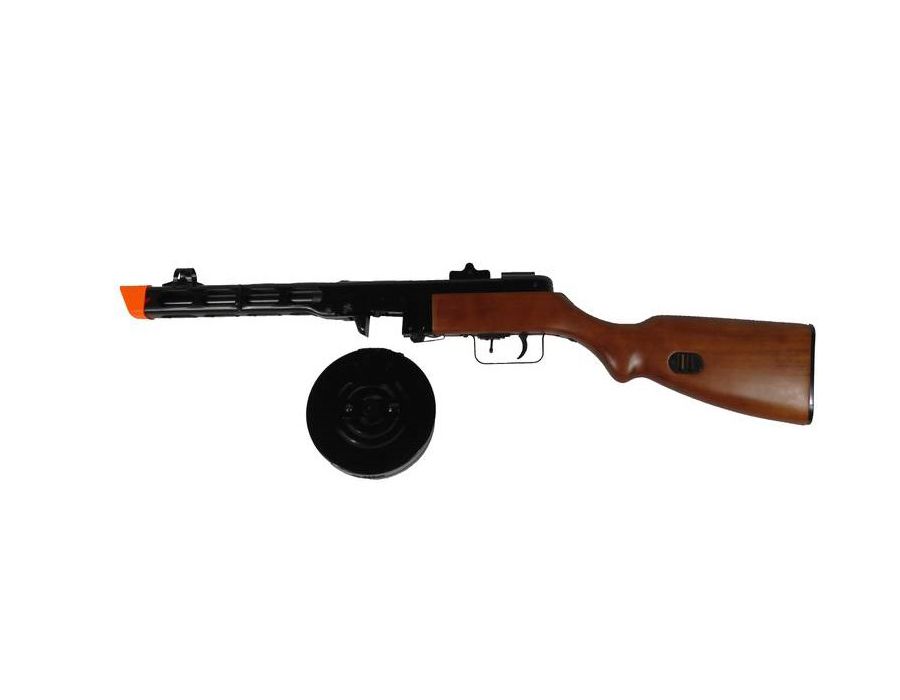 Rifle Airsoft AEG PPSH-41 - S&T PPSH Real Wood - Airsoft e Armas de ...
