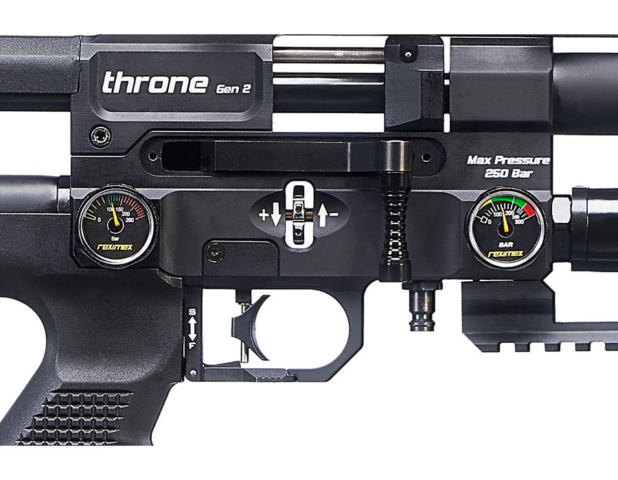 Carabina Pressão PCP REXIMEX THRONE GEN 2 5.5MM + Compressor ...