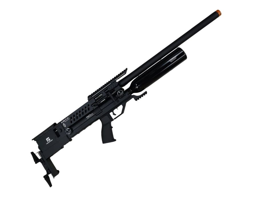 Carabina de Pressão PCP Reximex Meta Premium 5.5mm Black + Compressor ...