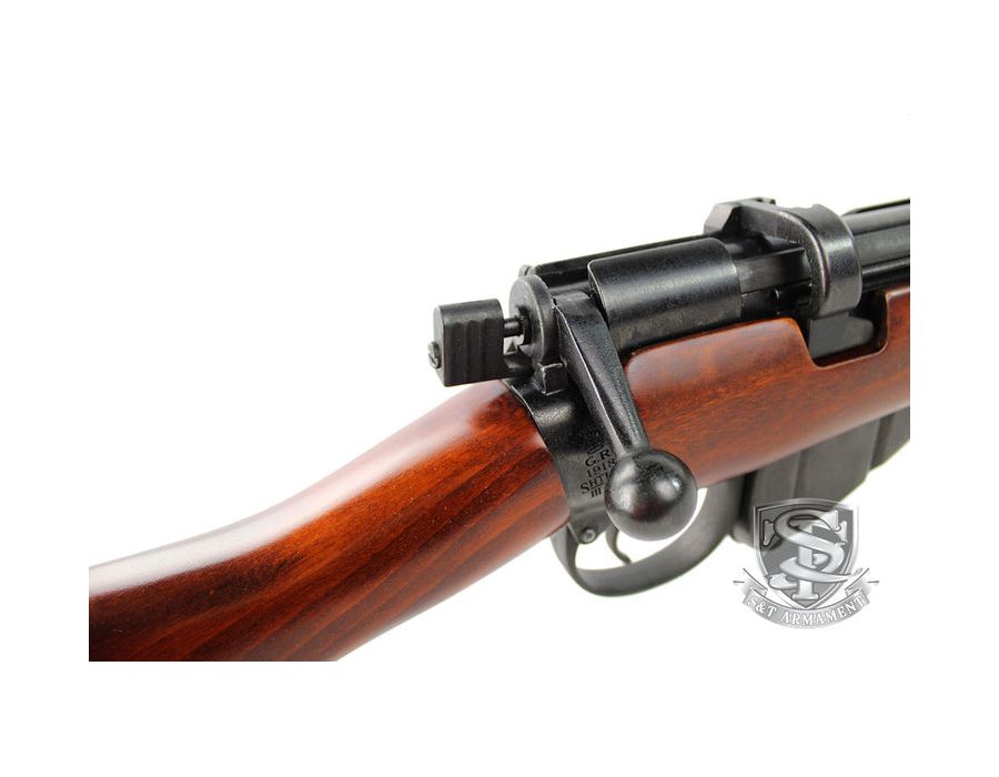 Rifle Airsoft Lee-Enfield - S&T Lee-Enfield Real Wood - Airsoft e Armas ...